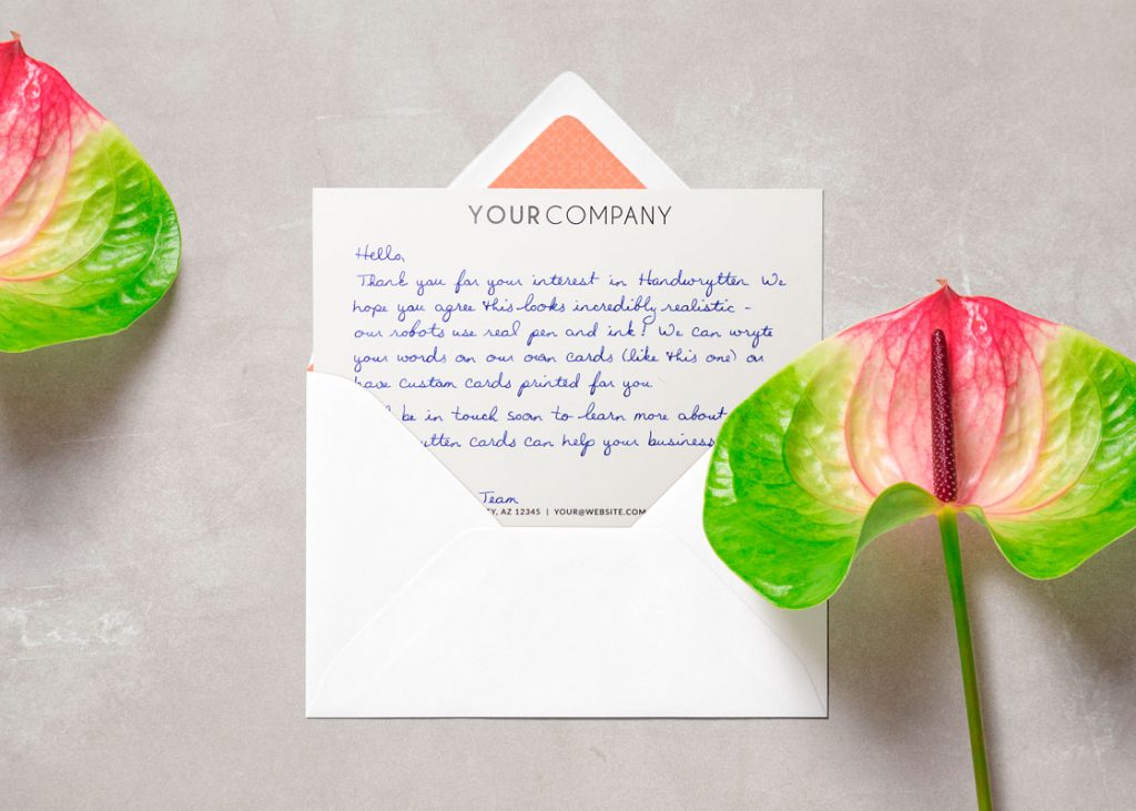 Why Businesses Should be Sending Handwritten Notes - Handwrytten