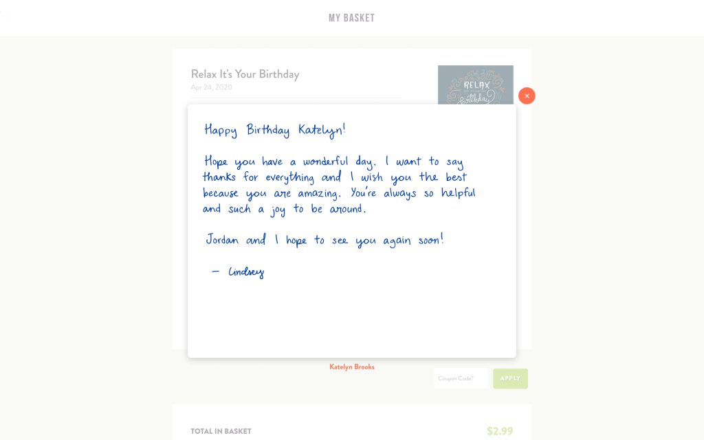 How to Send a Handwritten Card Online - Handwrytten