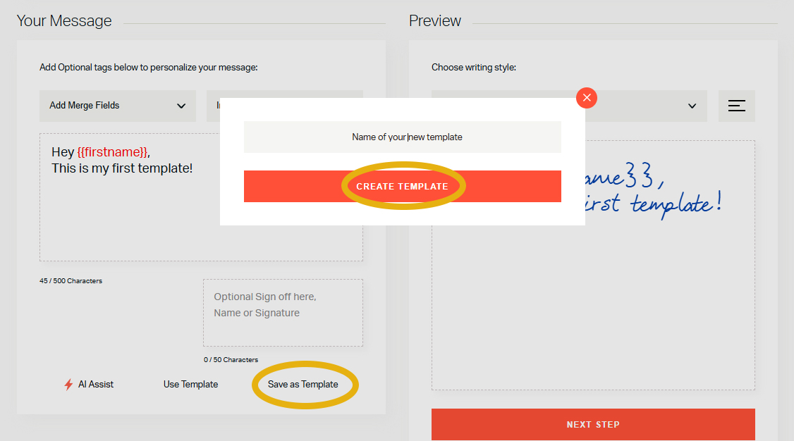 Template Smarter, Not Harder - Handwrytten