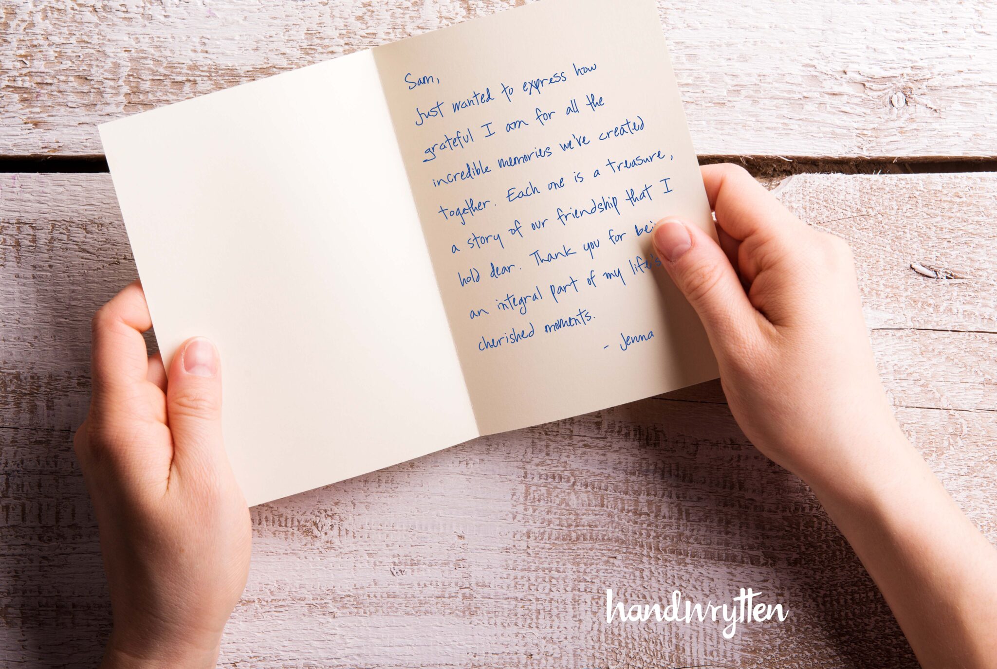 Thank You Messages For Friends & 30 Examples from Handwrytten