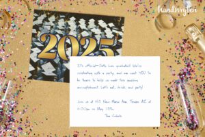 Graduation Invitation Wording: Creative Ideas for Your Invite - Handwrytten
